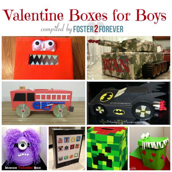 Fabulous Valentine Box Ideas For Boys Foster2Forever Fabulous Valentine Box Ideas For Boys Foster2Forever